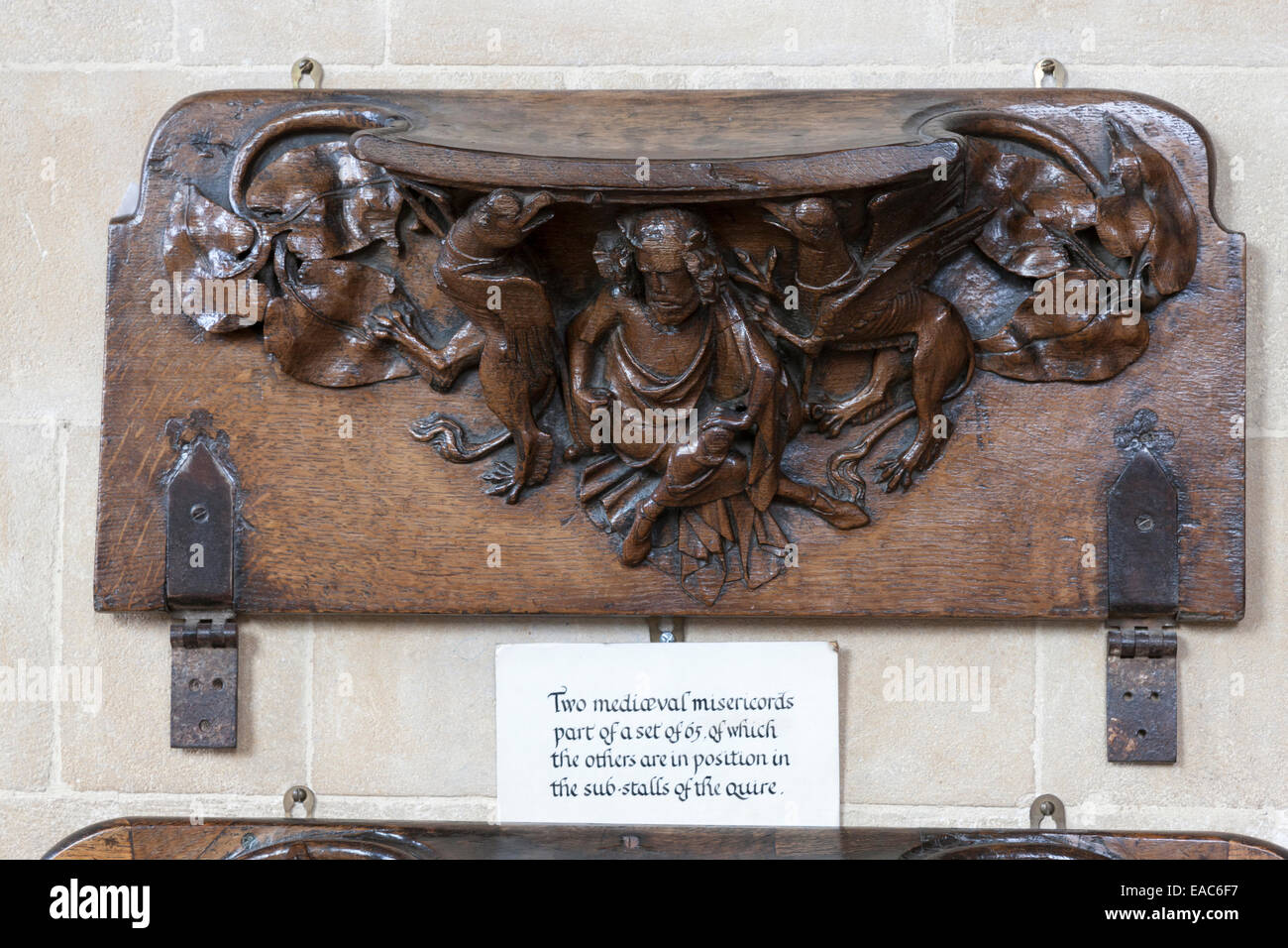 Medieval misericord hi-res stock photography and images - Alamy