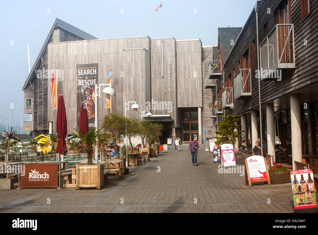 National Maritime museum, Falmouth, Cornwall, England, UK Stock Photo - Alamy