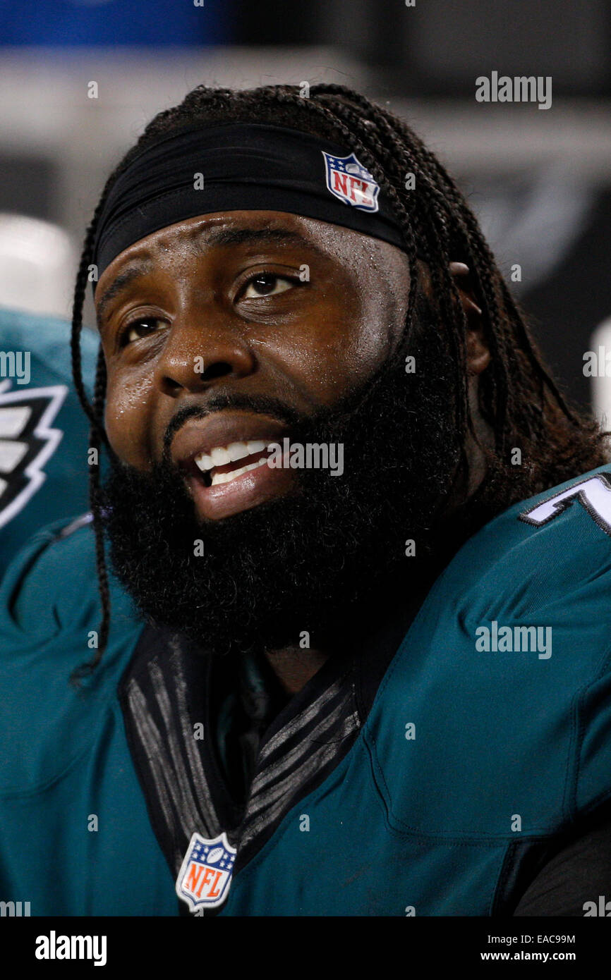 November 10, 2014: Philadelphia Eagles tackle Jason Peters (71) looks ...
