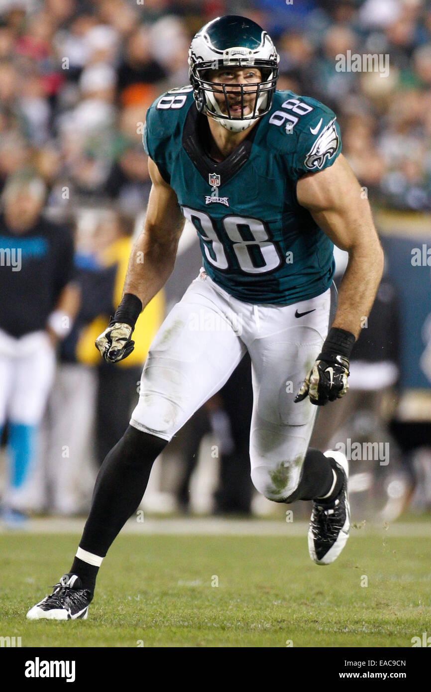 November 10, 2014: Philadelphia Eagles outside linebacker Connor Barwin ...