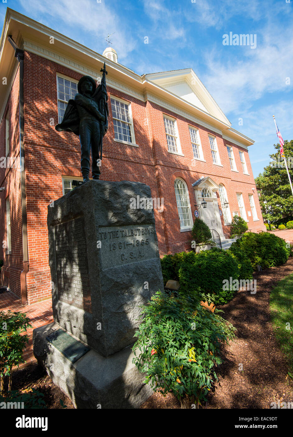 The Talbot County Courthouse in Easton, Maryland USA Stock Photo - Alamy