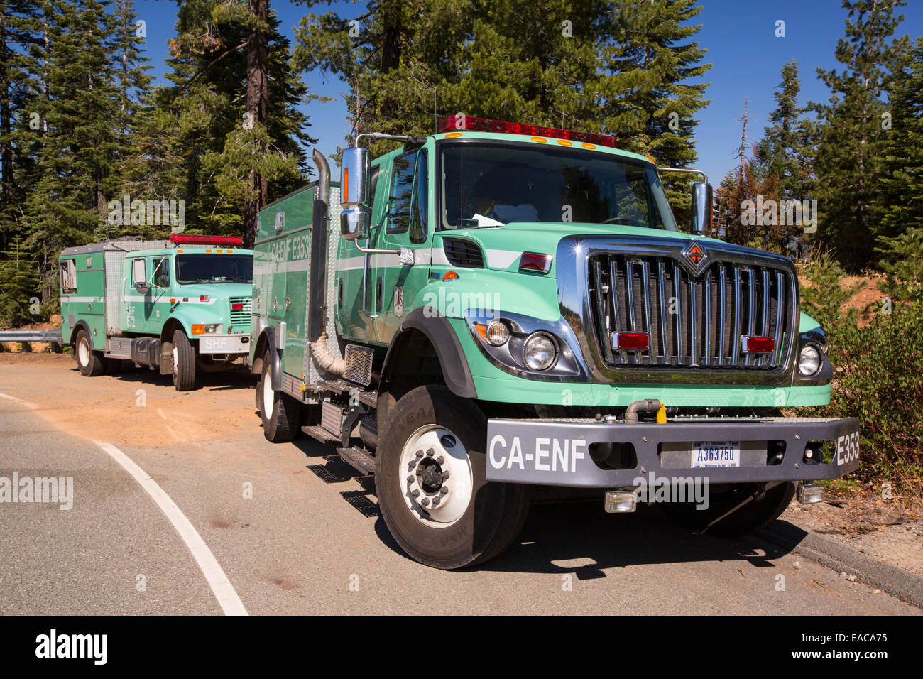 Us forest service fire truck hi-res stock photography and images - Alamy