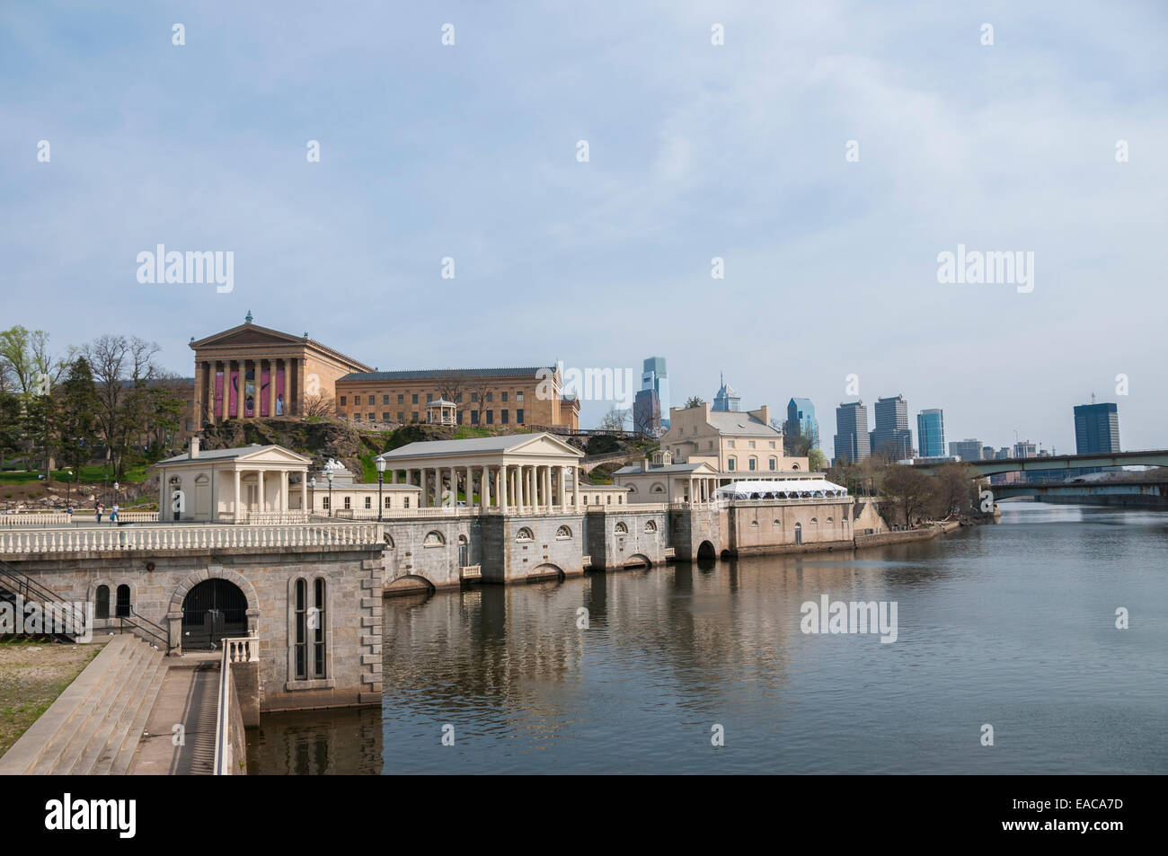 Philadelphia schuylkill river trail hi-res stock photography and images ...