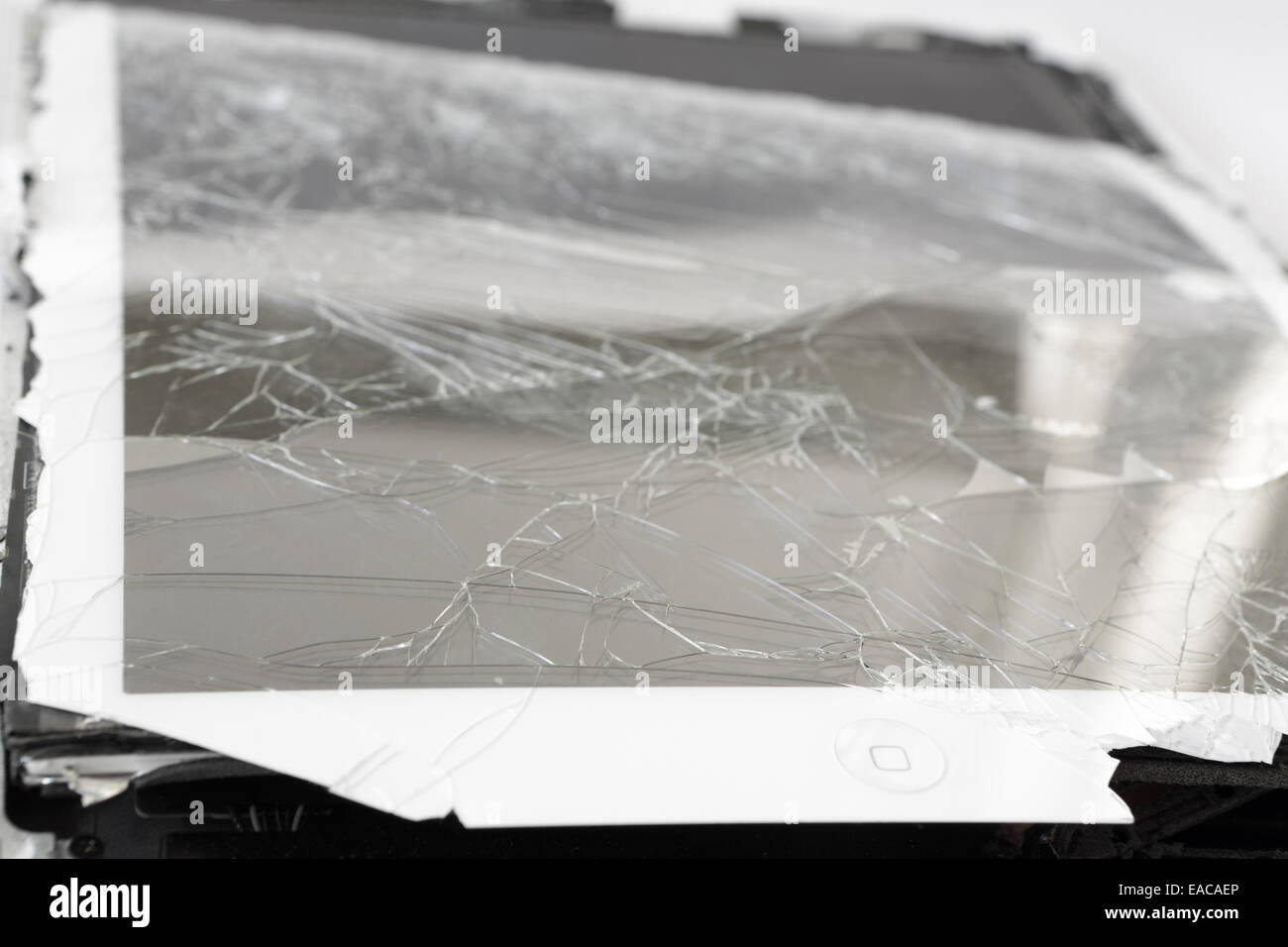 Broken mobile device Stock Photo - Alamy