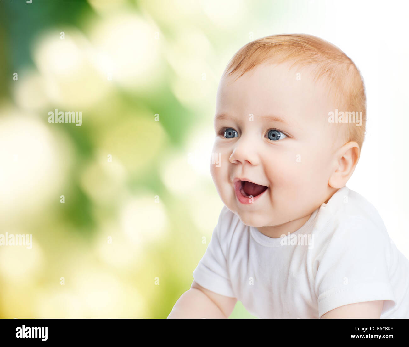 smiling little baby Stock Photo - Alamy