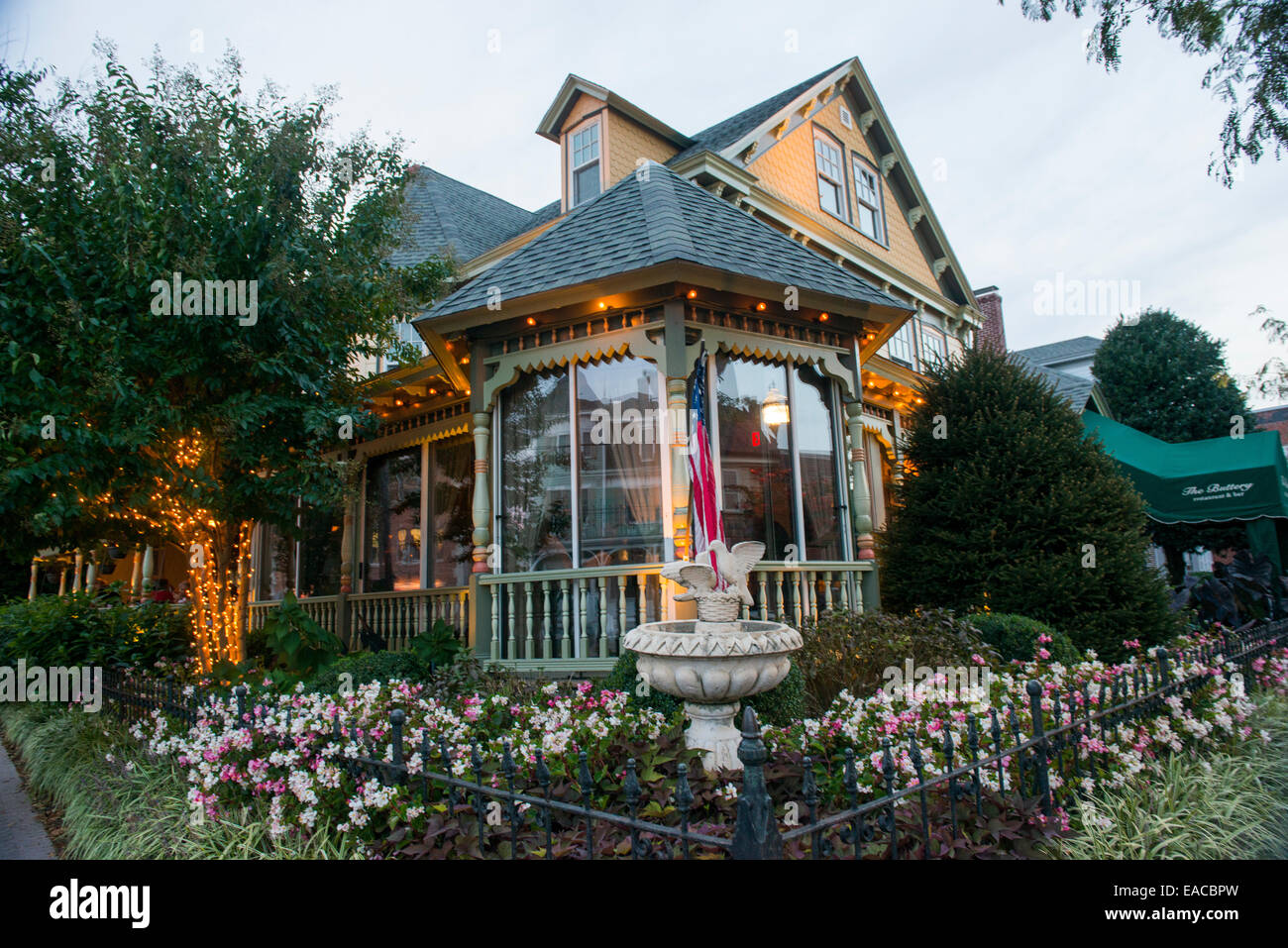 A Victorian style house in Lewes, Sussex County Delaware USA Stock ...