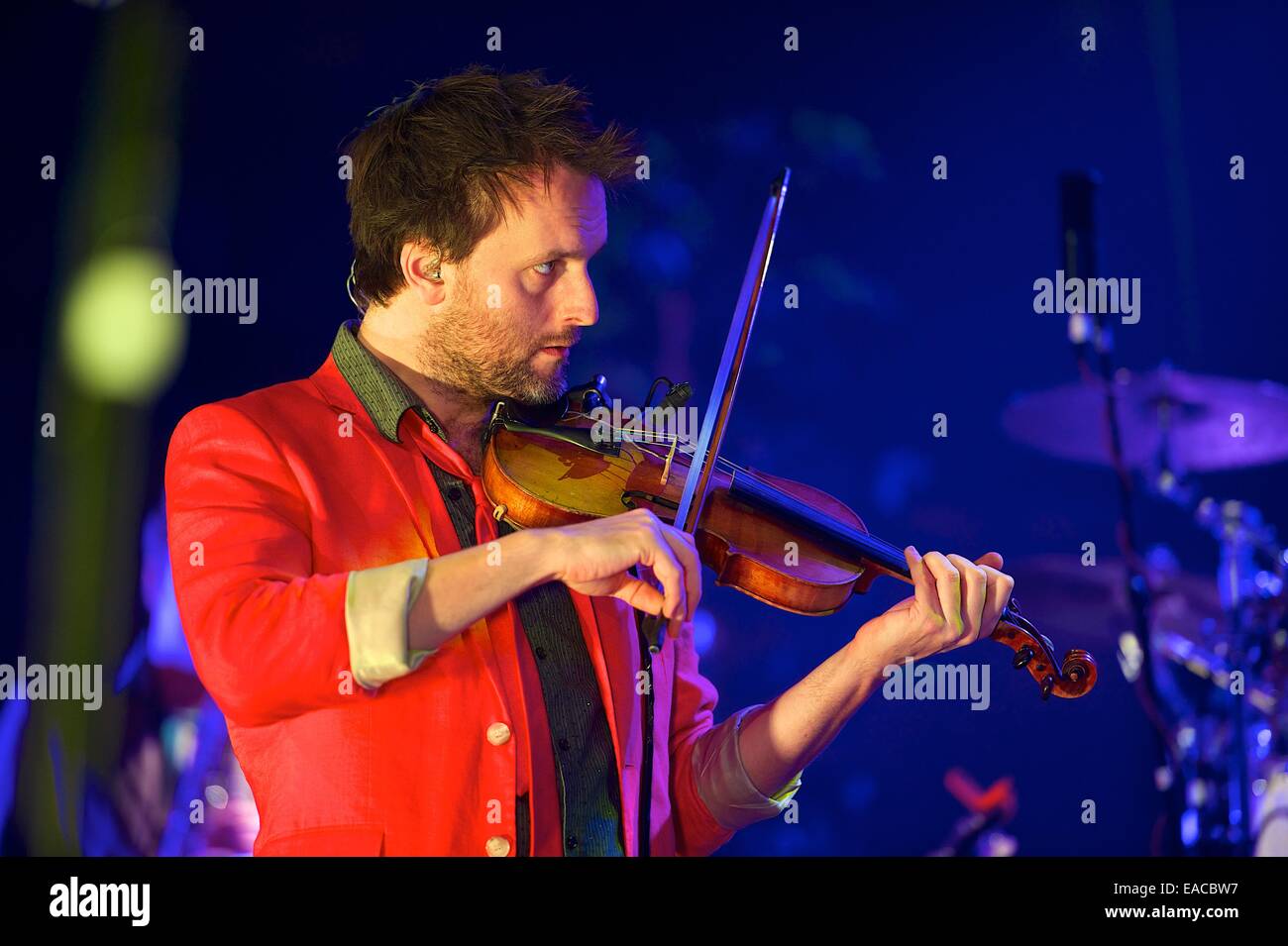 Glasgow, Scotland, UK. 11th Nov, 2014. English folk band Bellowhead ...