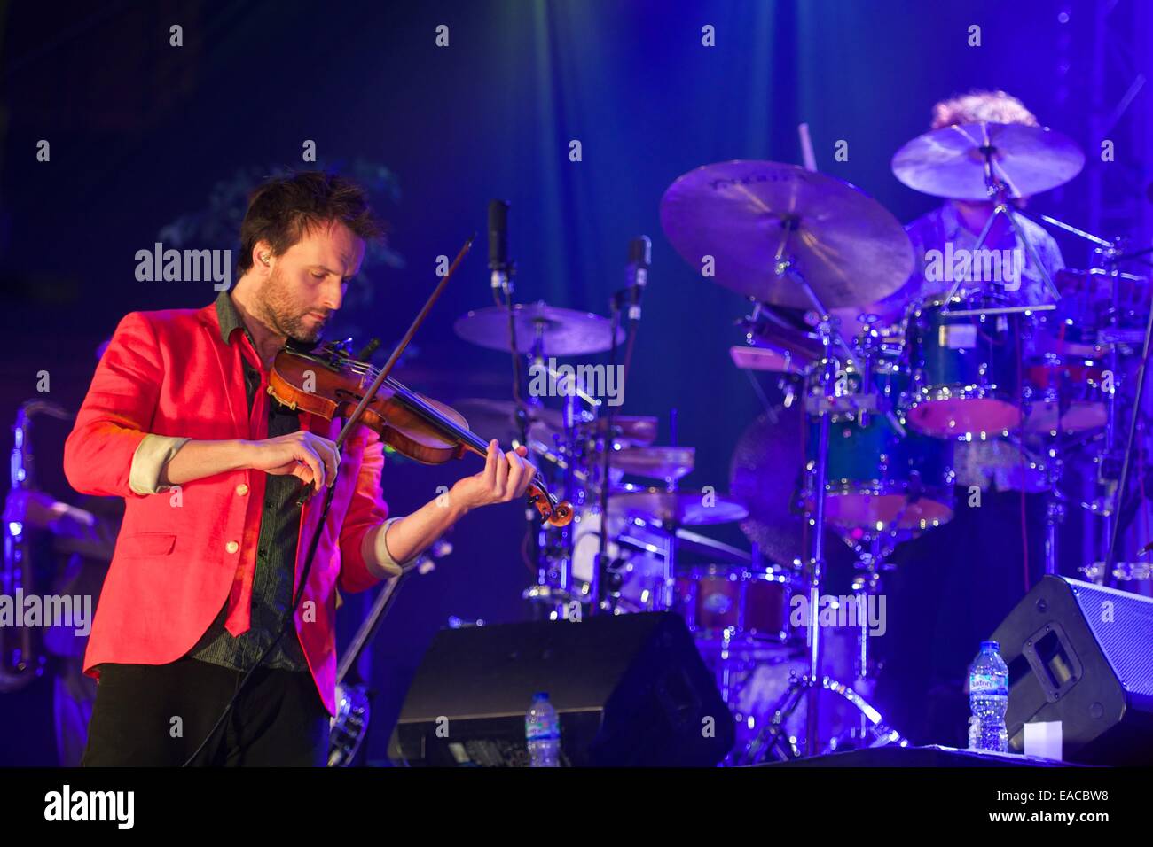 Glasgow, Scotland, UK. 11th Nov, 2014. English folk band Bellowhead ...