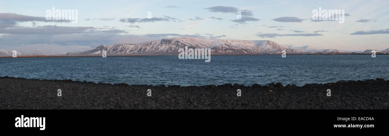 Videy Island, Reykjavik, Iceland Stock Photo - Alamy