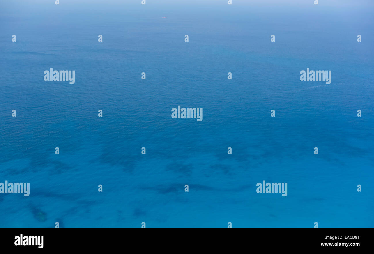 Beautiful blue water, Ionian sea, Greece Stock Photo - Alamy