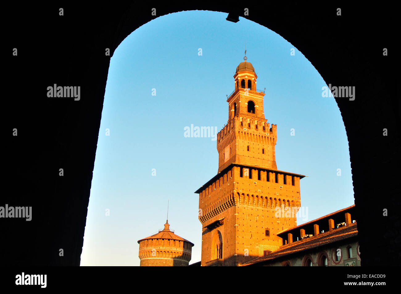The filarete tower hi-res stock photography and images - Alamy