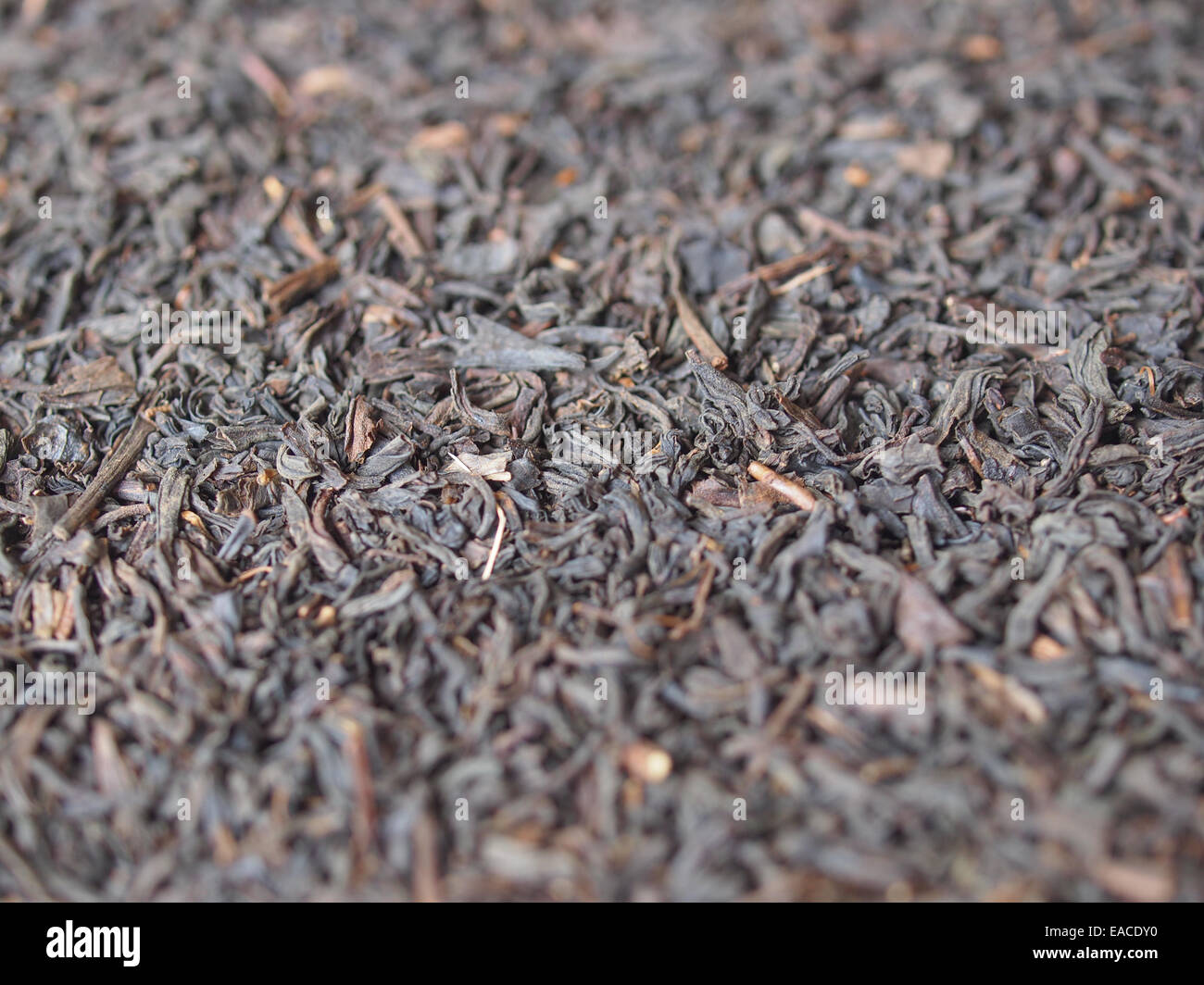 Loose tea leaves useful as a background Stock Photo - Alamy