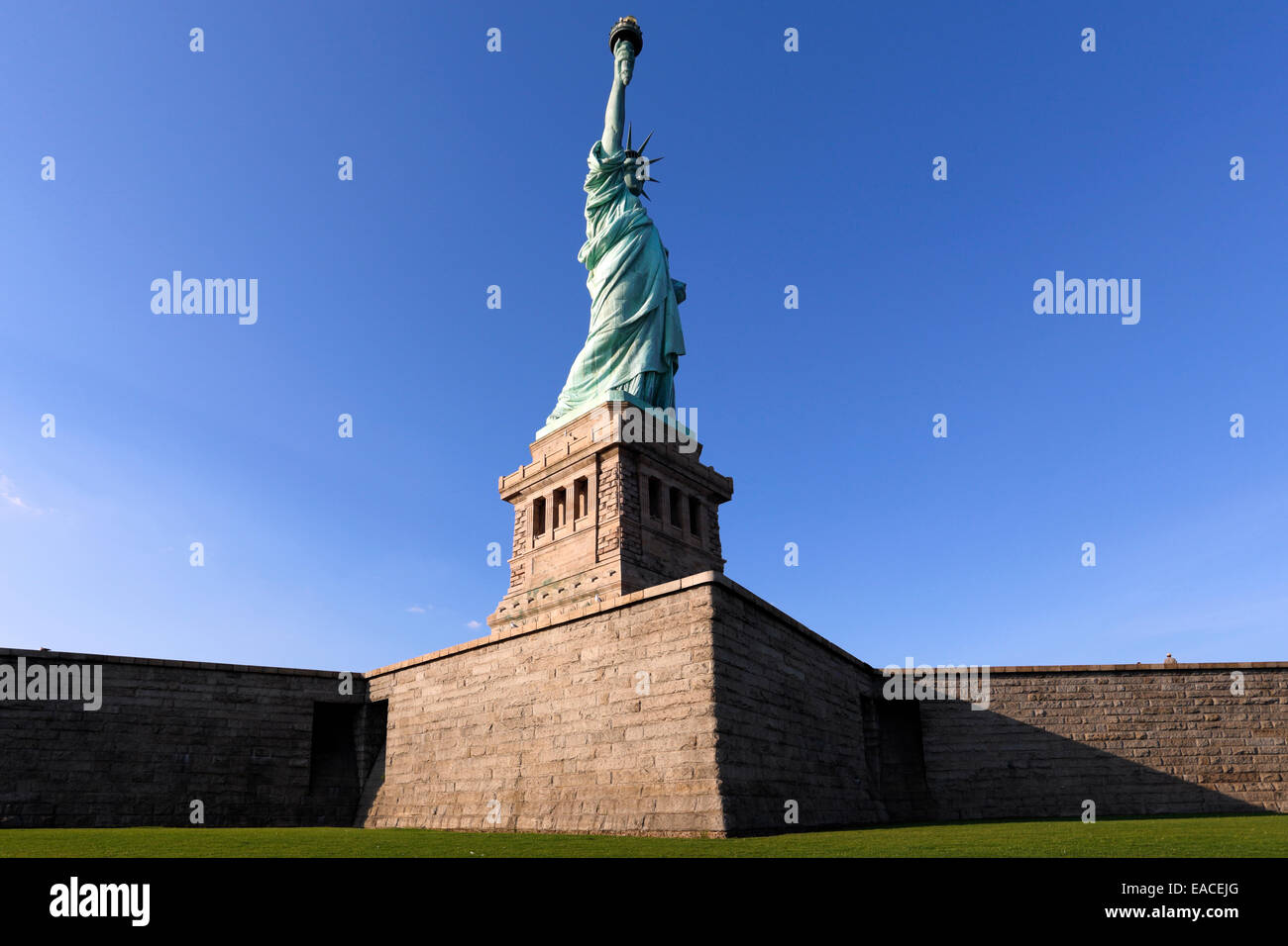 Statue of Liberty New York harbor Stock Photo - Alamy