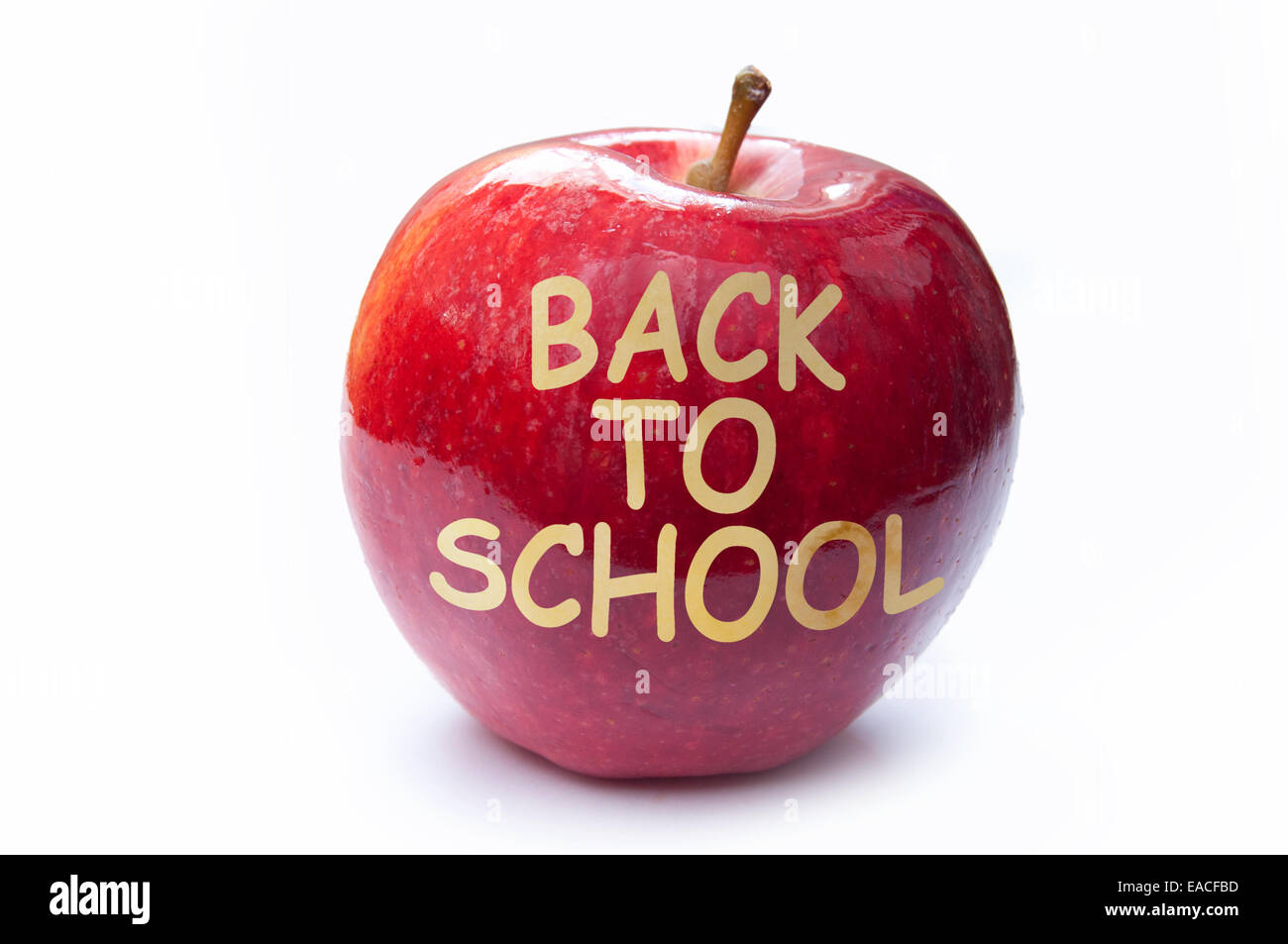 Writing text back school Cut Out Stock Images & Pictures - Alamy