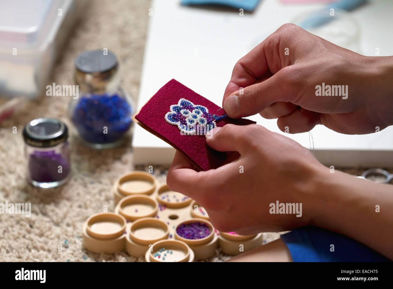 Beadwork Stock Photos & Beadwork Stock Images - Alamy