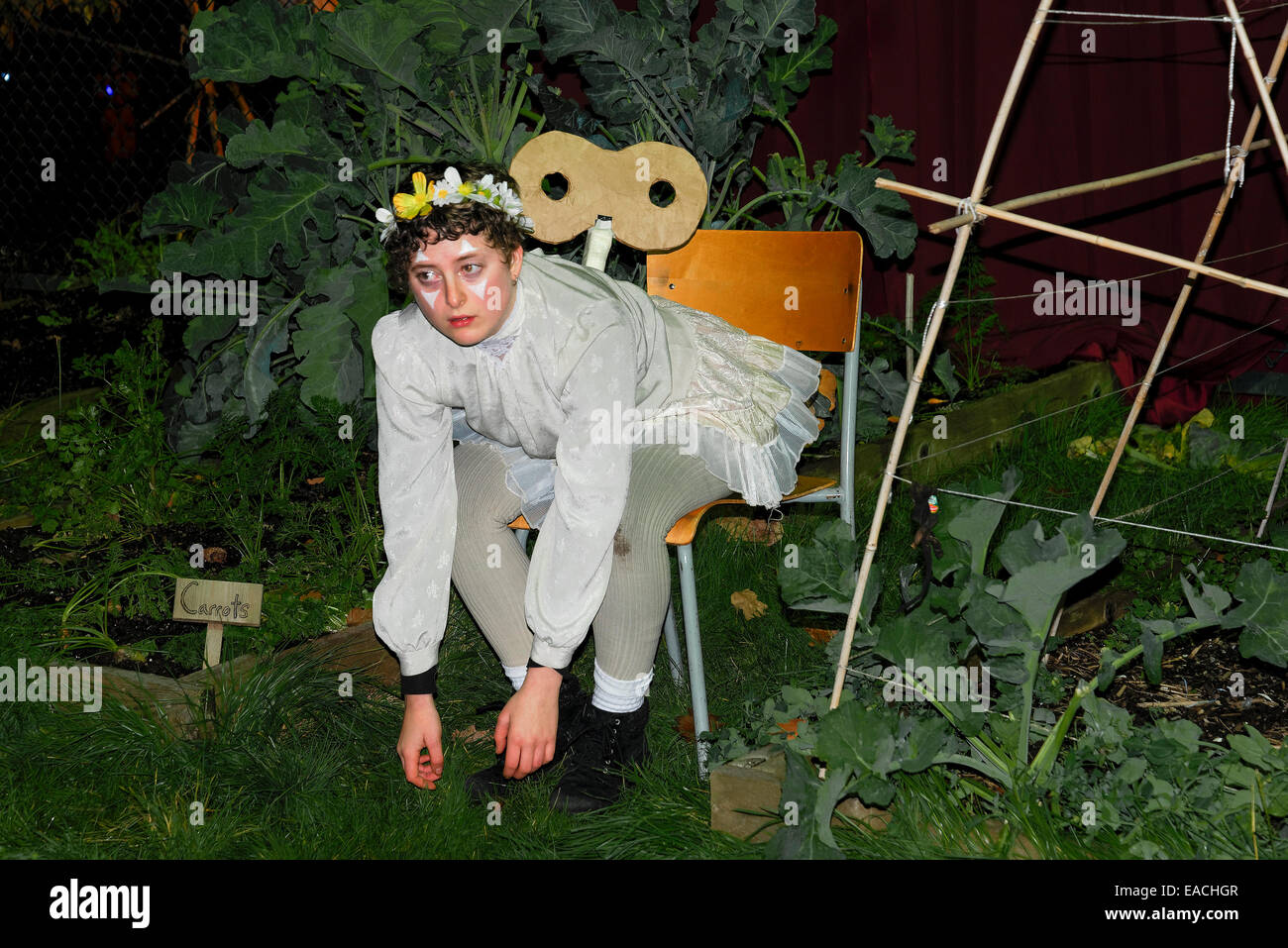 Wind-up girl. Parade of Lost Souls Festival 2014, Commercial Drive ...