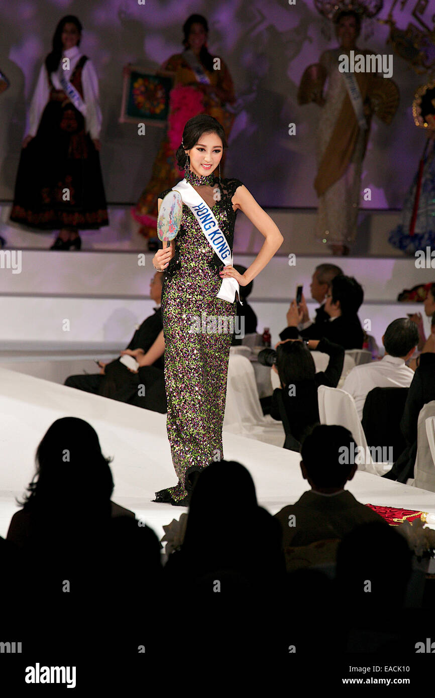 Tokyo, Japan. 11th Nov, 2014. Miss Hong Kong Katherine Ho. Miss Hong ...