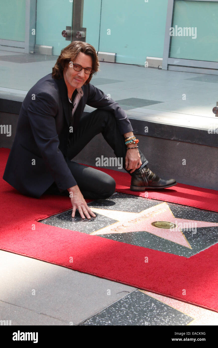 Rick Springfield Honored With Star On The Hollywood Walk Of Fame ...