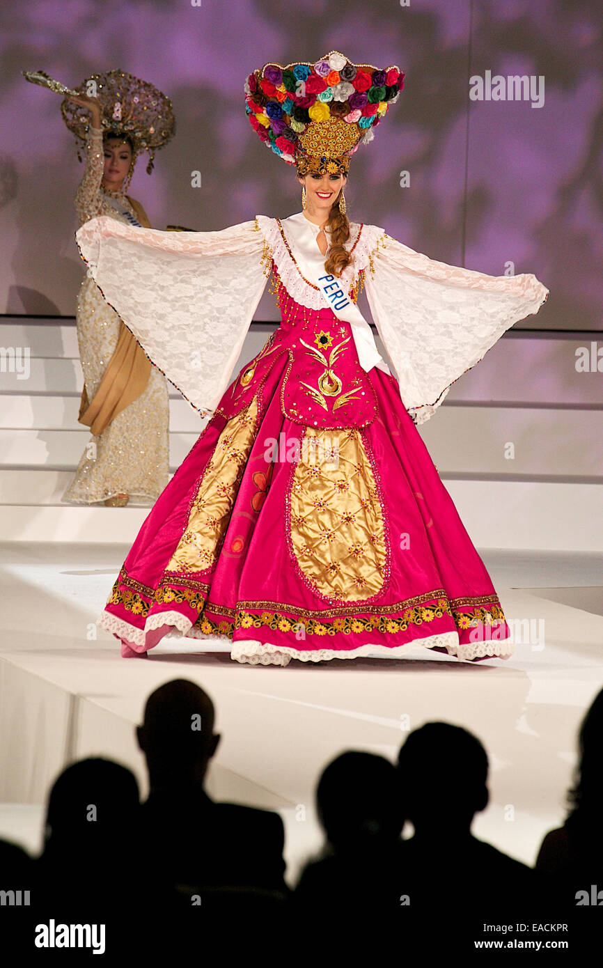 Tokyo, Japan. 11th Nov, 2014. Miss Peru Fiorella Ximena Peirano Medina ...