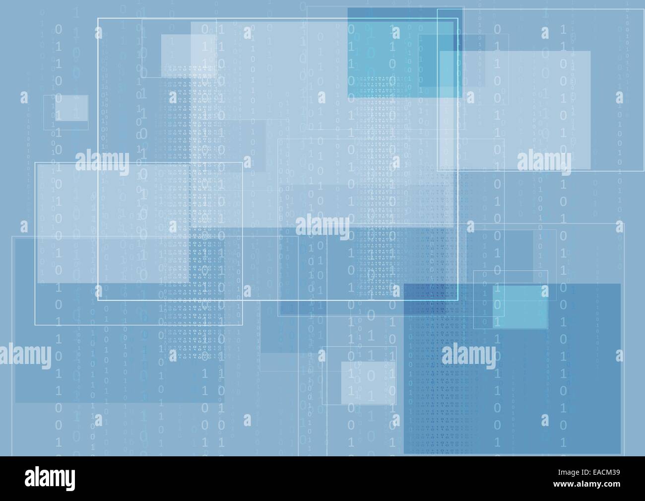 Abstract hi-tech background with squares. Vector design Stock Photo - Alamy