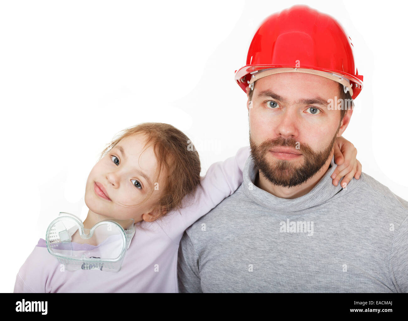 Family Builders. Young assistant Stock Photo - Alamy