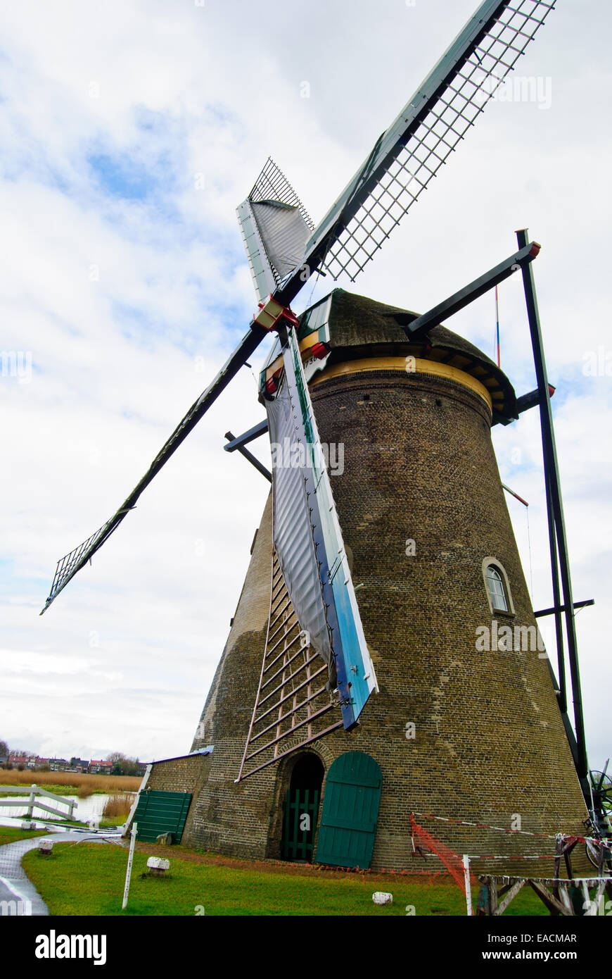 Windmill, a landmark of Holland Stock Photo - Alamy