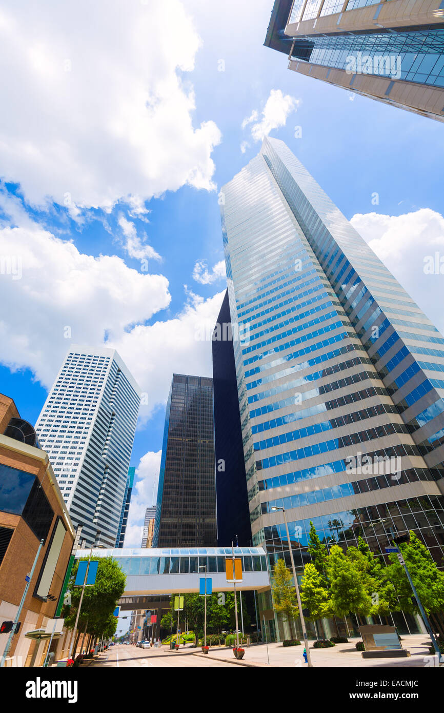 Houston skyline cityscape in Texas US USA Stock Photo - Alamy