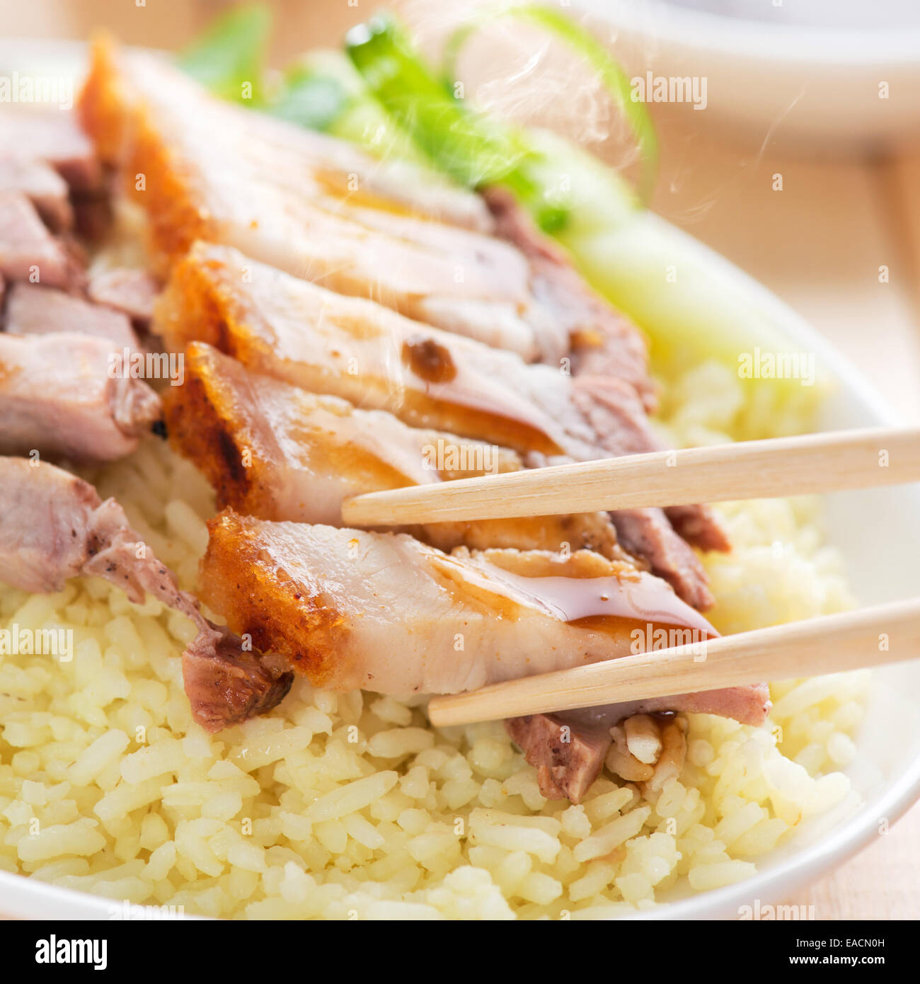 Hong kong dining roasted pork hi-res stock photography and images - Alamy