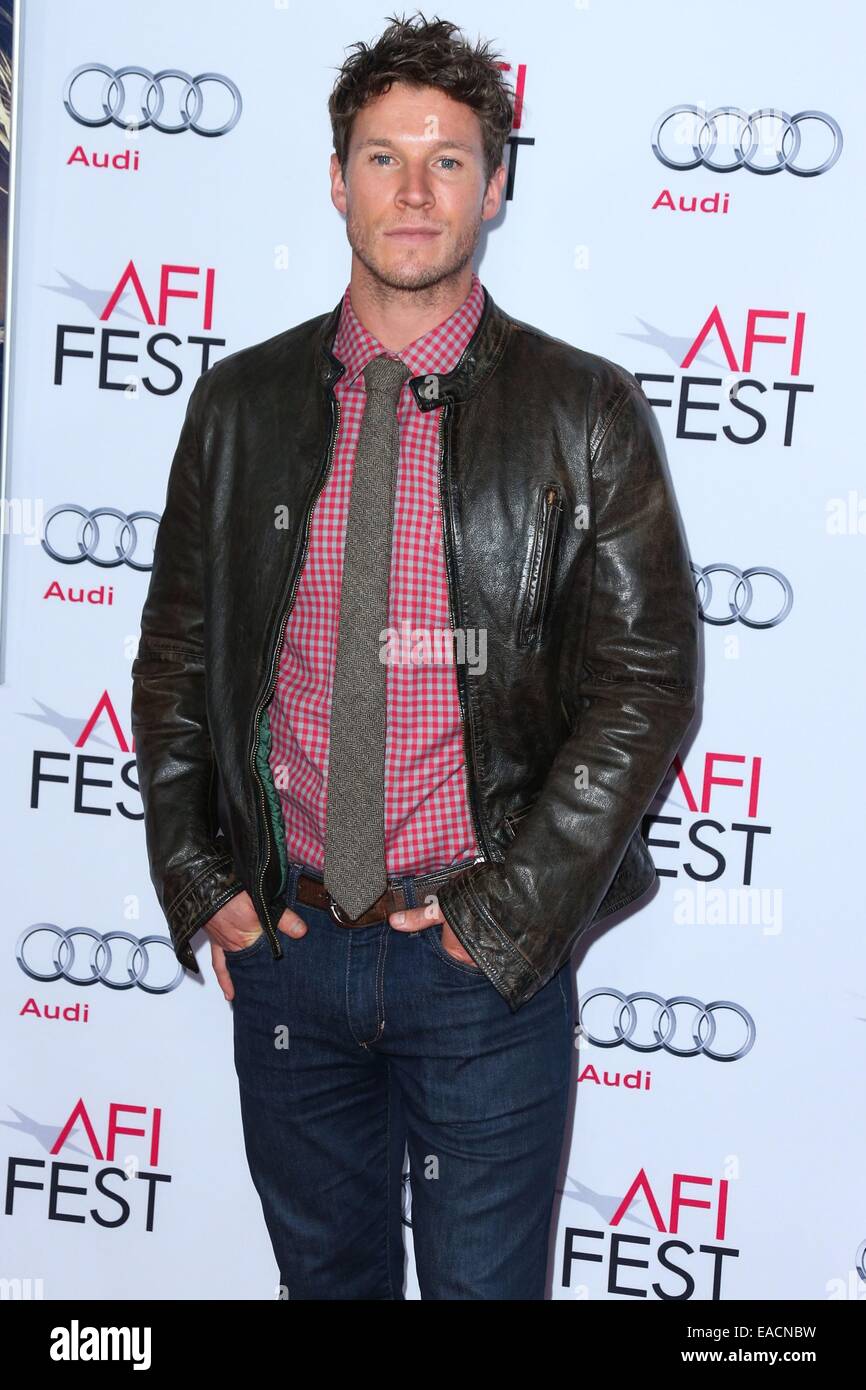 Los Angeles, CA, USA. 11th Nov, 2014. Chad Michael Collins at arrivals ...