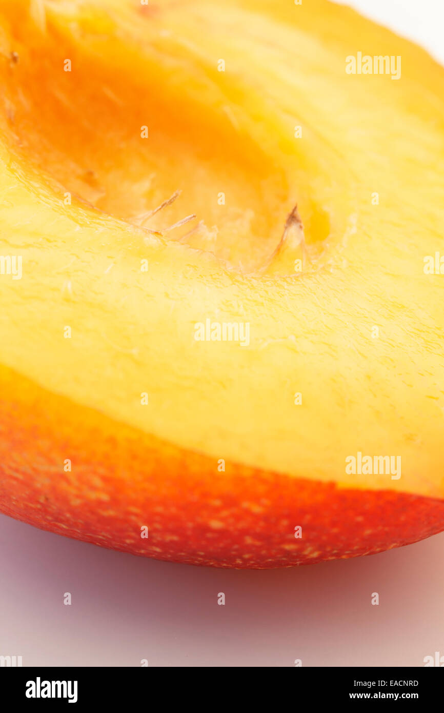 Nectarine, close up Stock Photo - Alamy