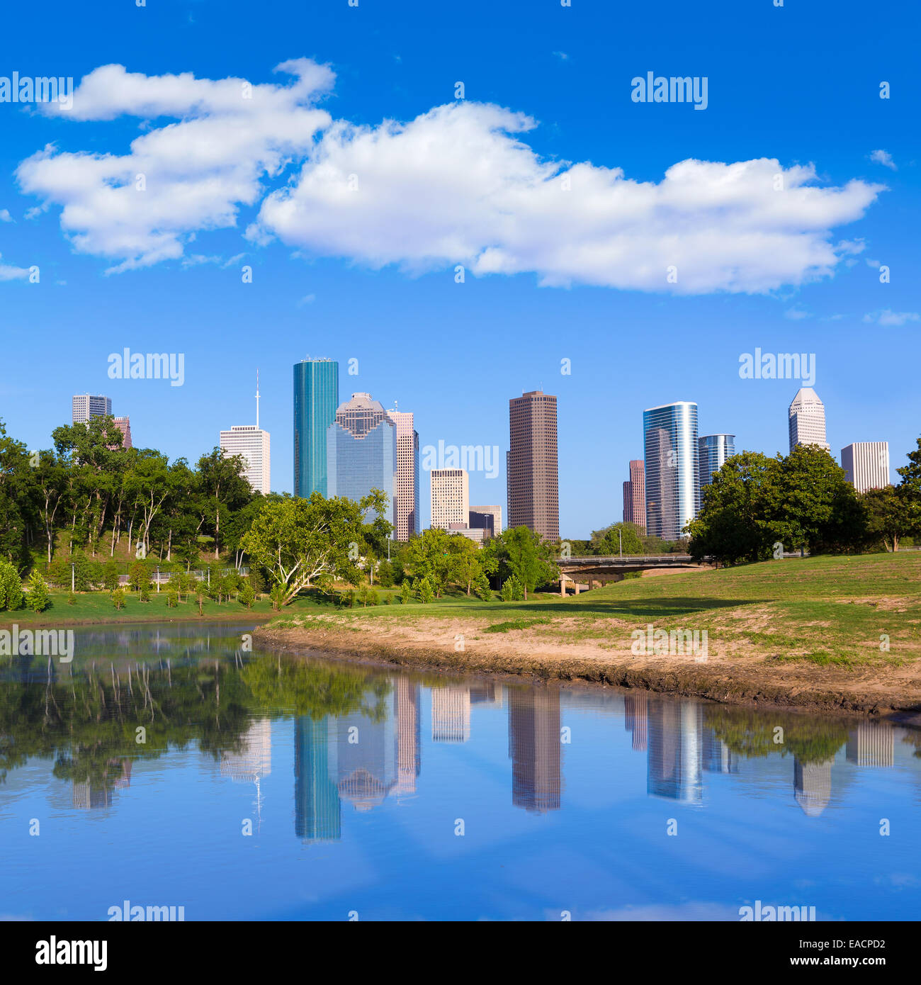 Houston skyline and memorial park hi-res stock photography and images ...