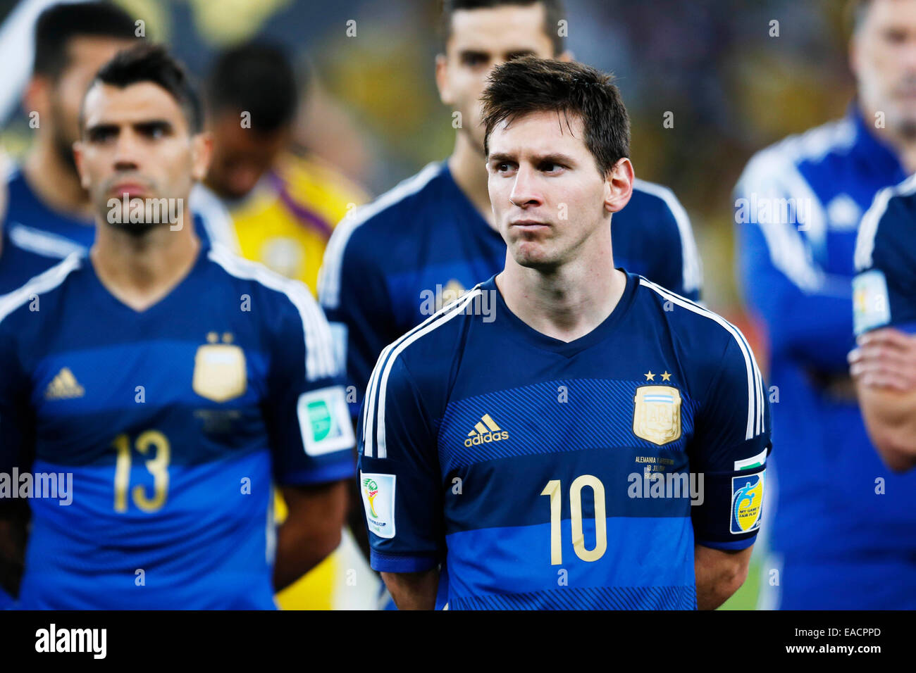 Rio De Janeiro, Brazil. © D. 13th July, 2014. Lionel Messi (ARG ...