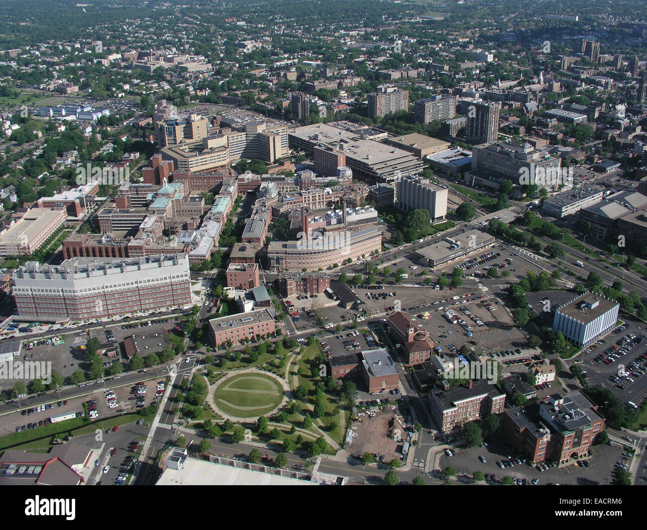aerial photography of New Haven CT Stock Photo - Alamy