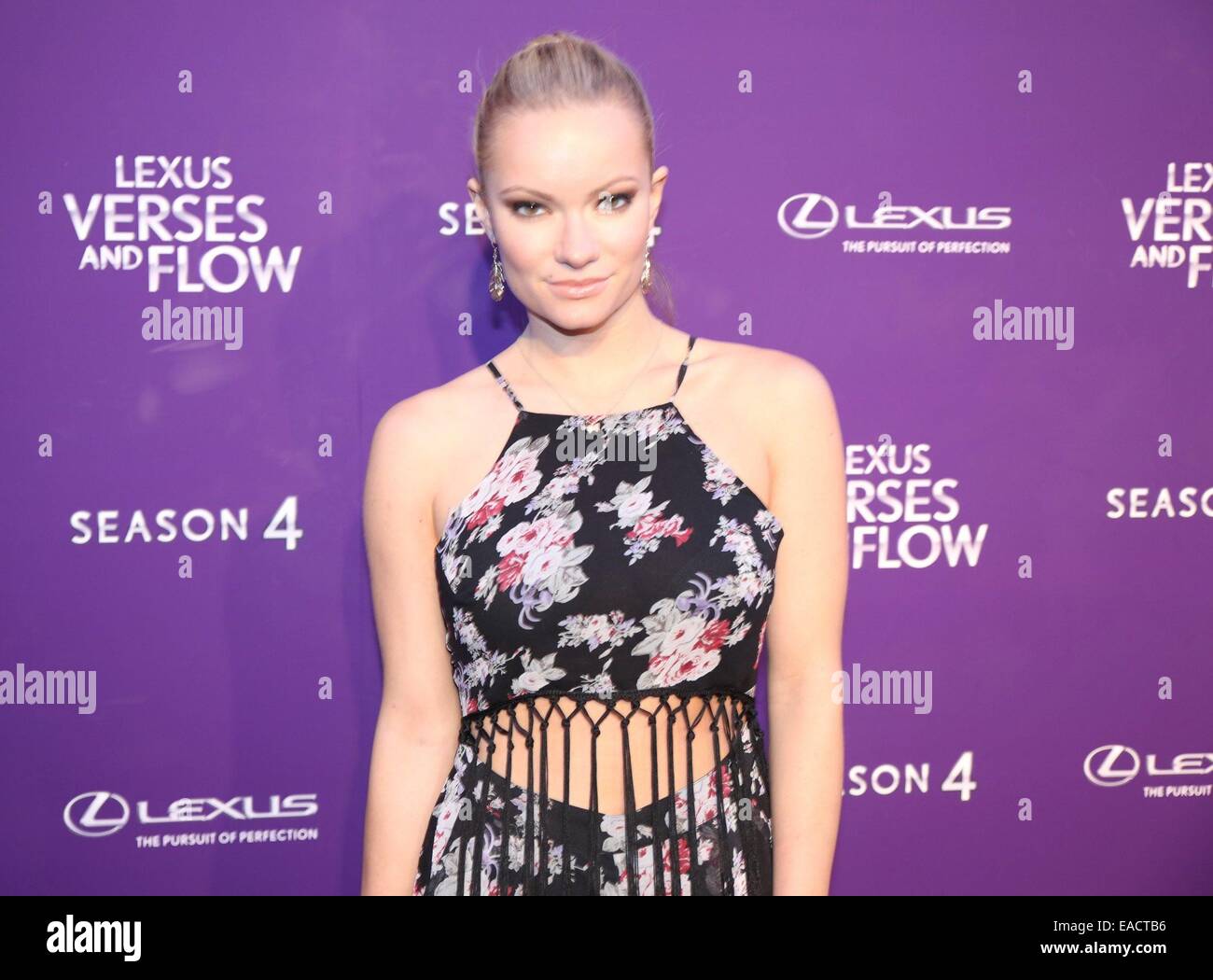 Lexus Verses and Flow event at Siren Studios Featuring: Caitlin O'Connor Where: Los Angeles ...