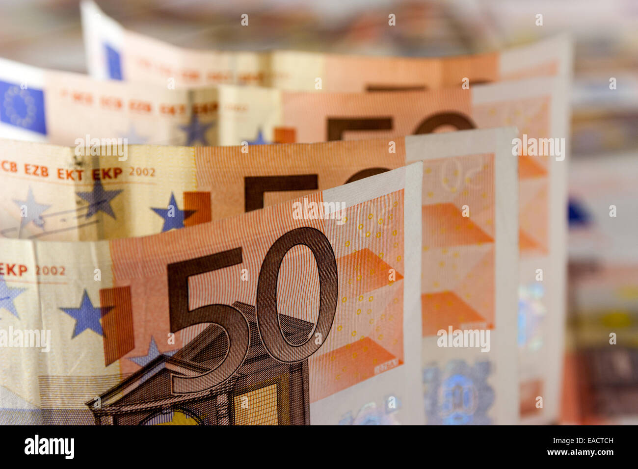50 euro banknotes Stock Photo - Alamy