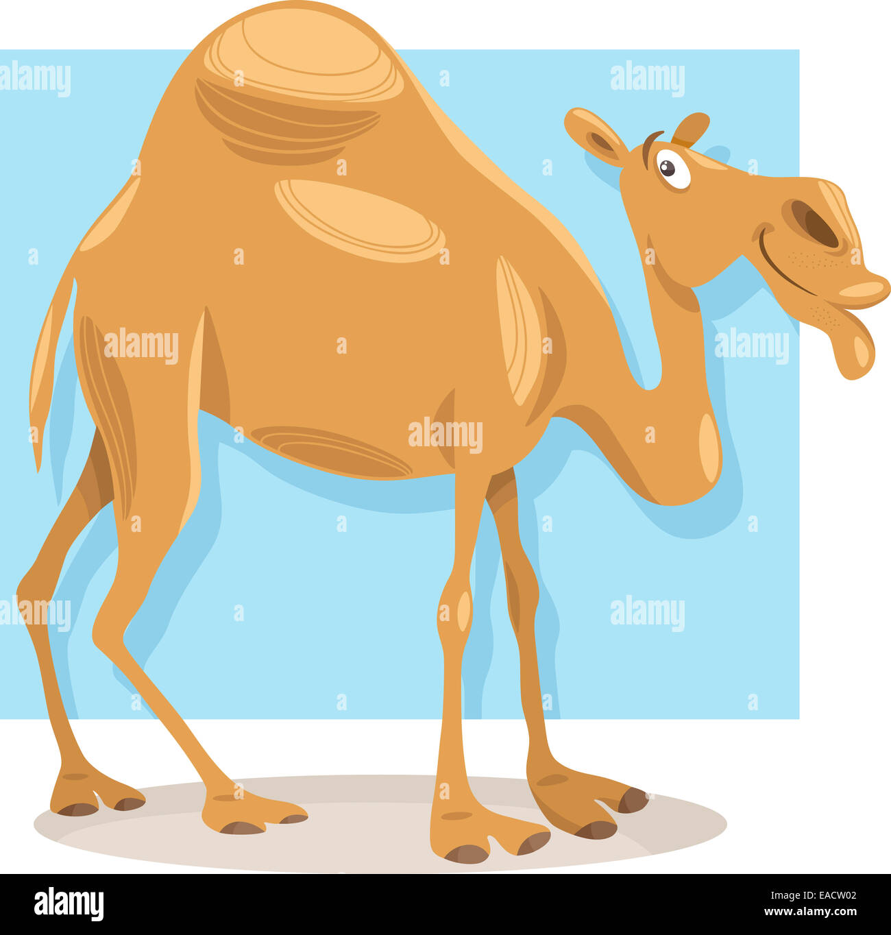 Funny Camel Cartoon