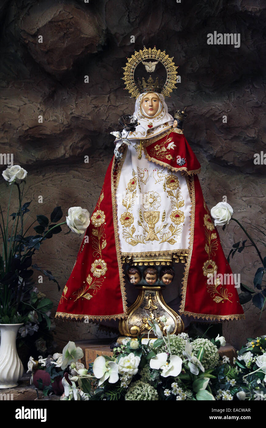 Our Lady of Covadonga.The Blessed Virgin Mary,and a Marian shrine ...