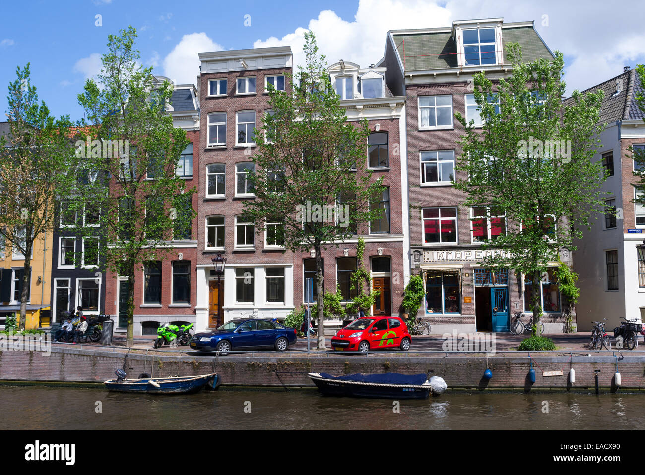 Canals in the centre of Amsterdam, Holland Stock Photo - Alamy