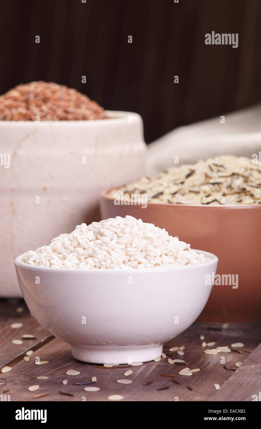 assortment of rice Stock Photo - Alamy