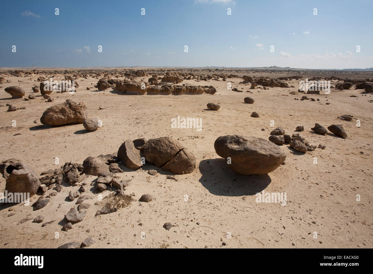 Rock Garden or Duqm Stone Park, Duqm, Oman Stock Photo - Alamy