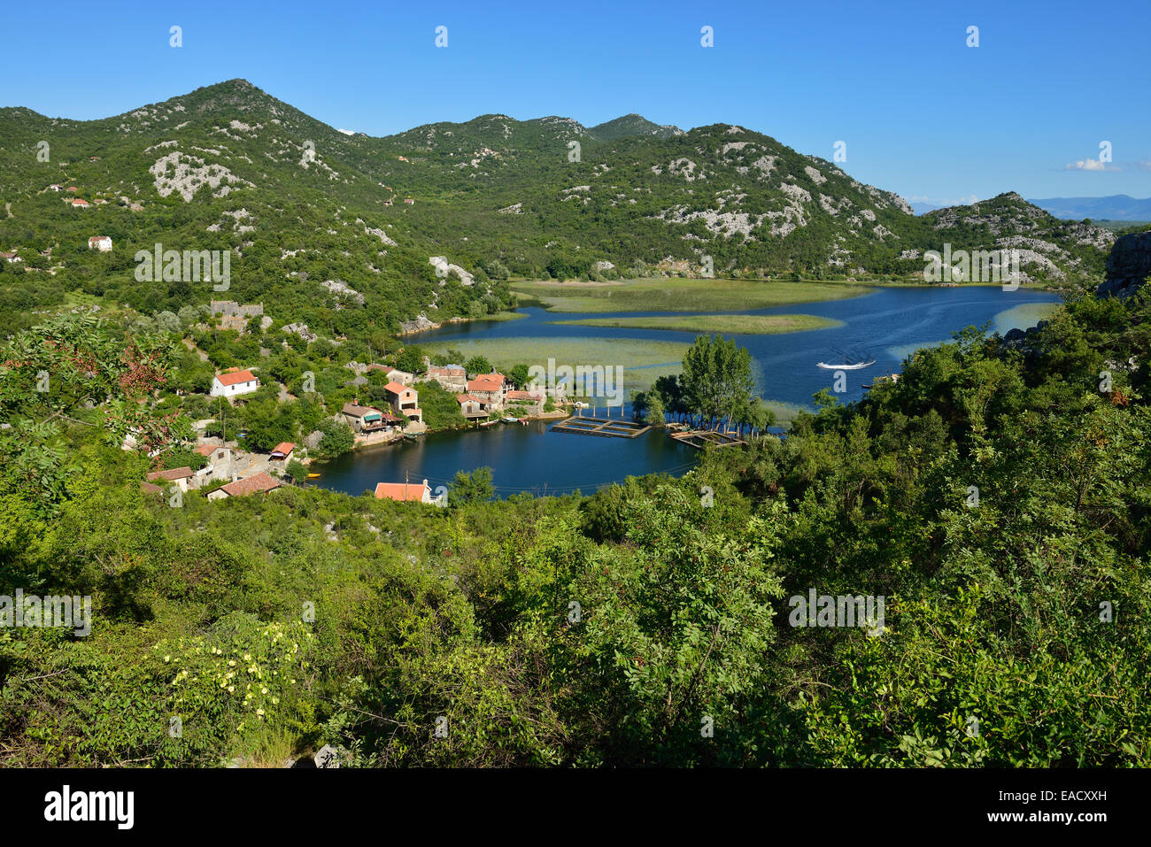 Karuc village, Skadar Lake National Park, Scutari, Crna Gora ...