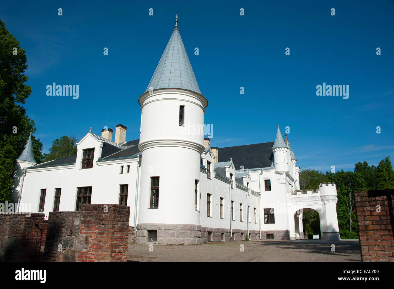 Alatskivi Castle, Alatskivi, Estonia, Baltic States Stock Photo - Alamy