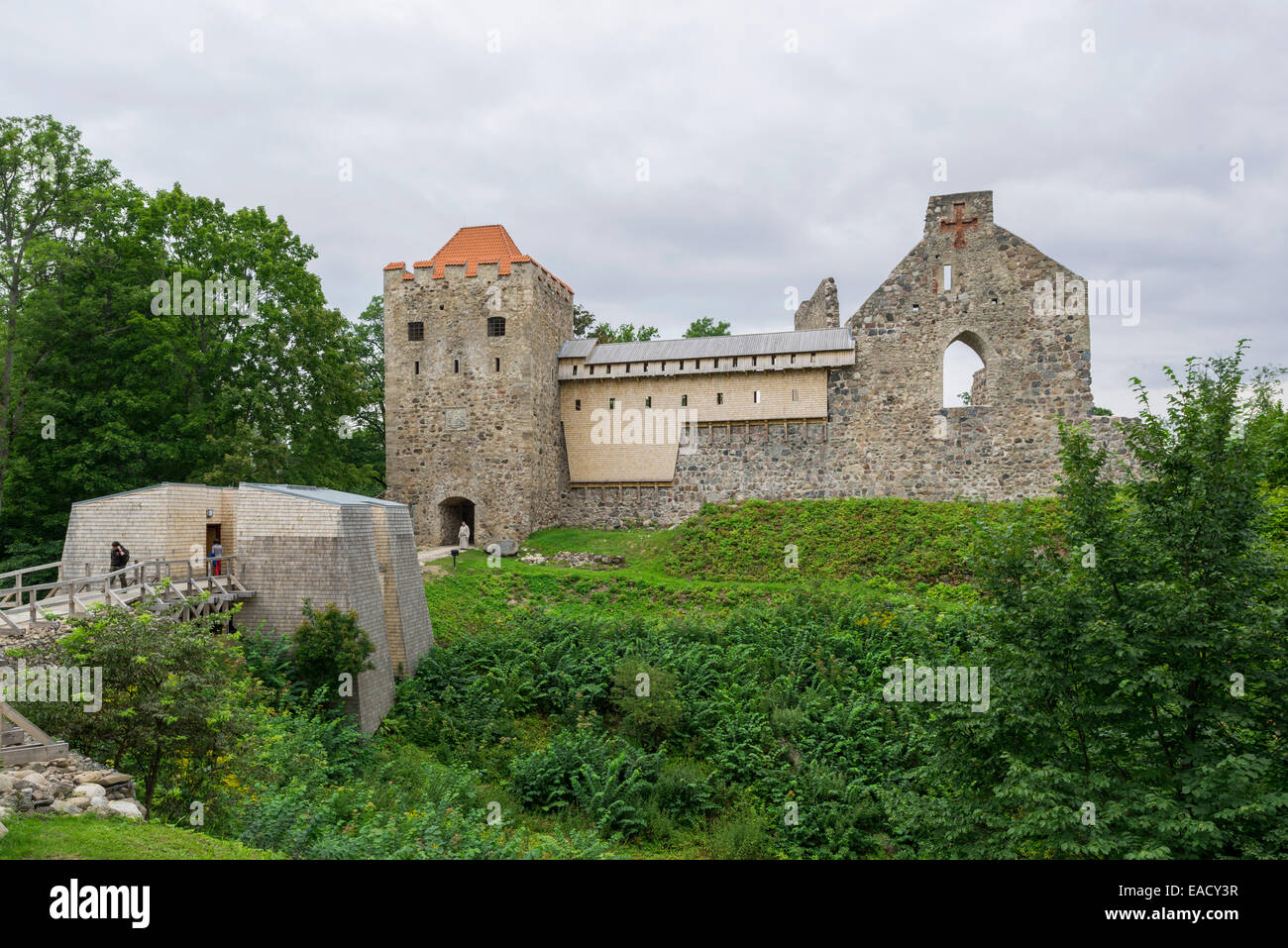 Sigulda old castle hi-res stock photography and images - Alamy