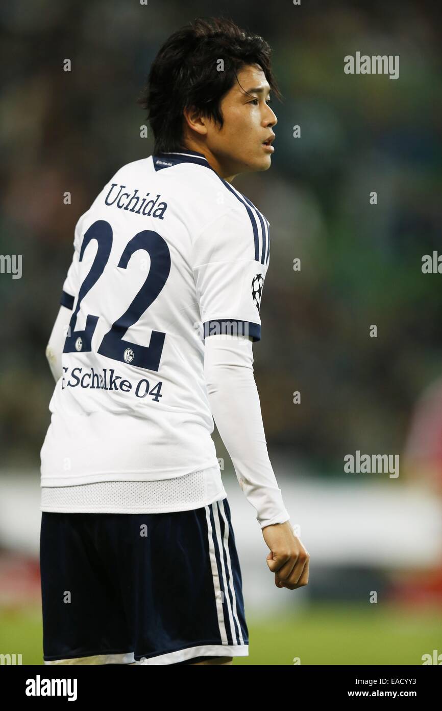 Lisbon, Portugal. 5th Nov, 2014. Atsuto Uchida (Schalke) Football/Soccer : UEFA Champions League ...