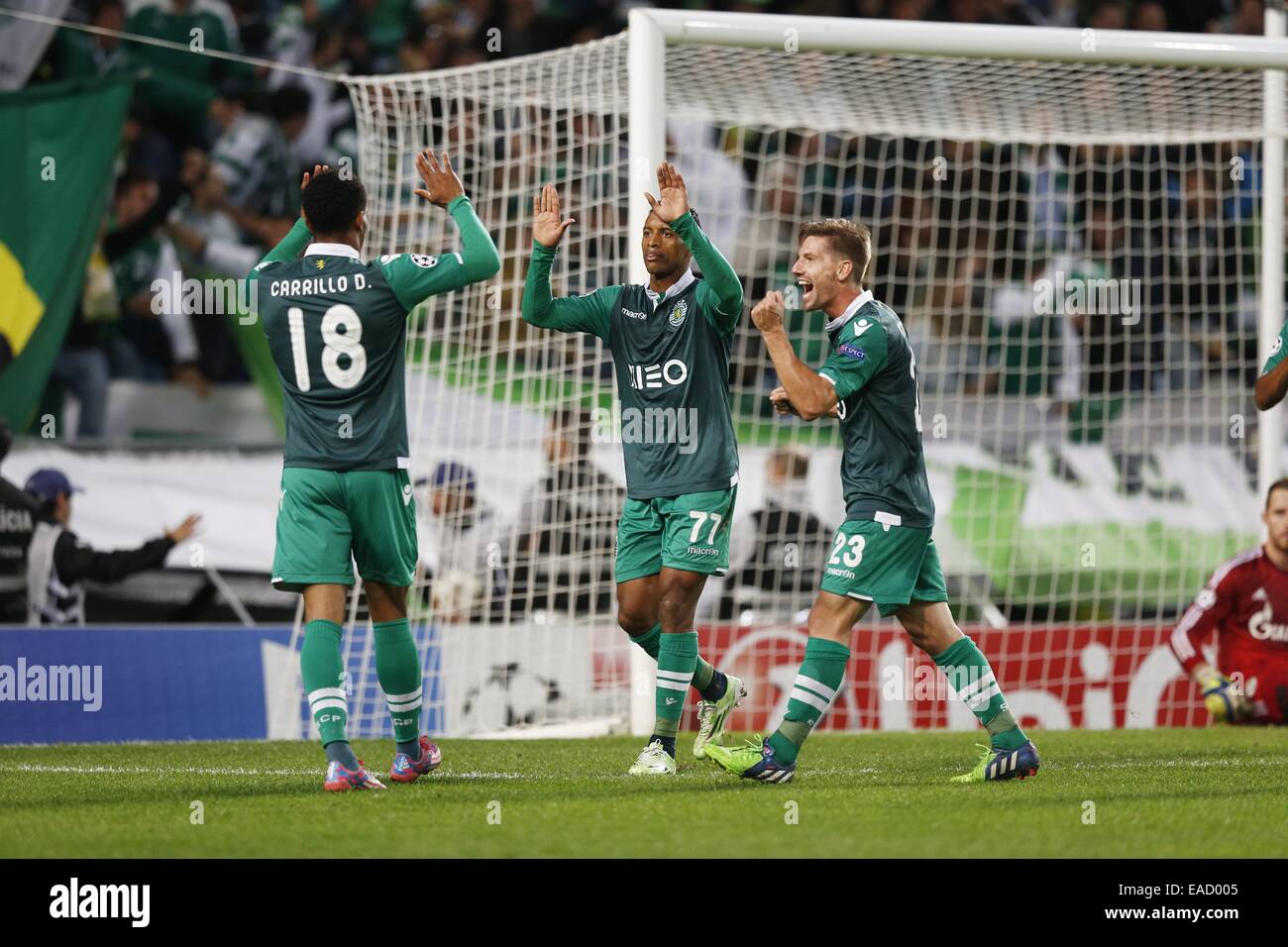 Lisbon, Portugal. 5th Nov, 2014. Nani (Sporting) Football/Soccer : Nani ...