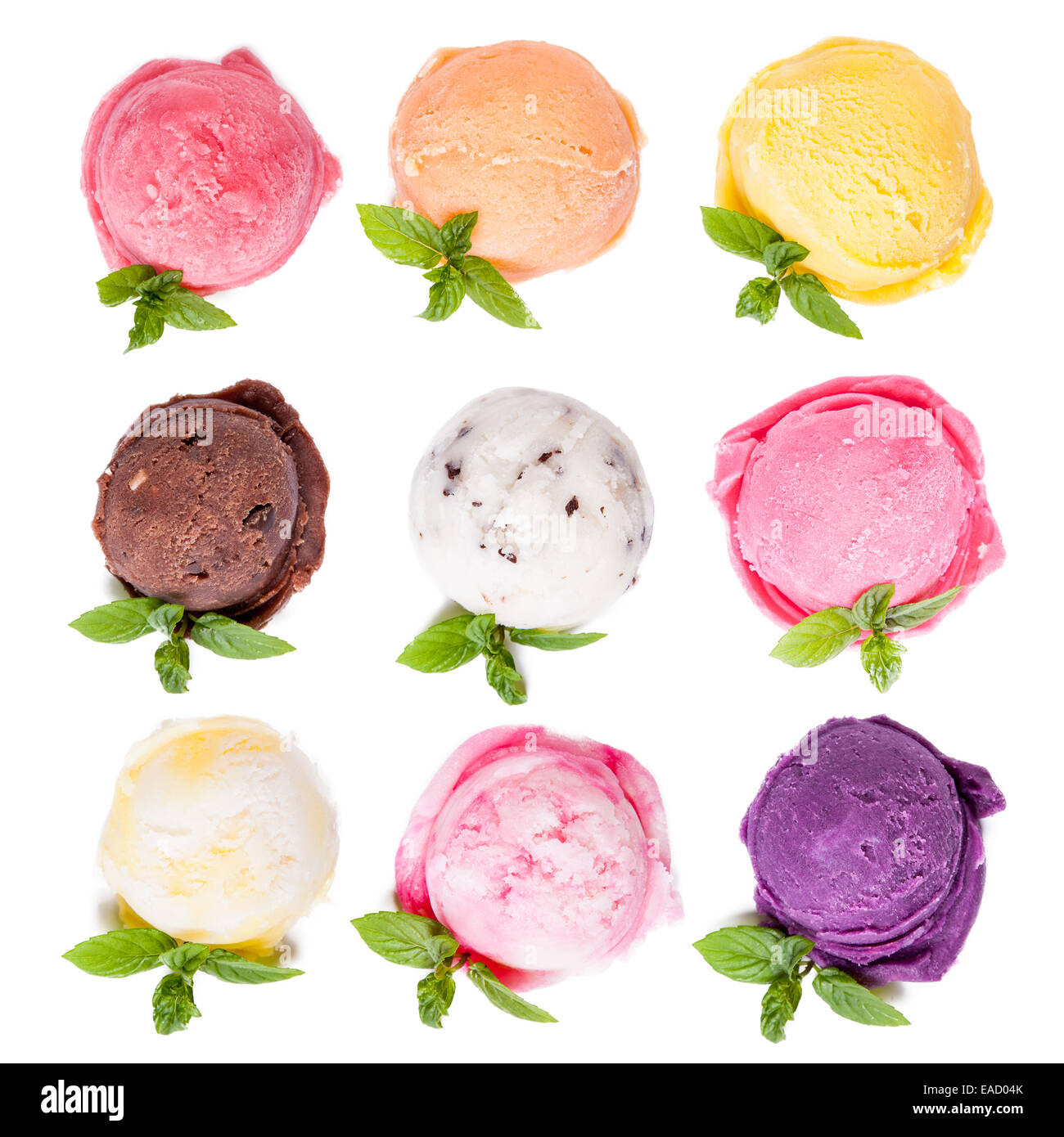 Scoop of ice cr Cut Out Stock Images & Pictures - Alamy