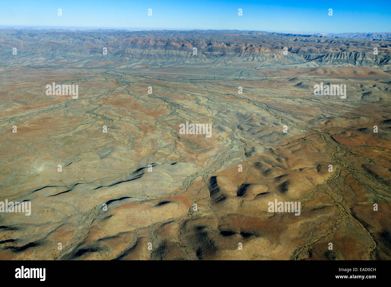 Aerial view, Khomas Hochland, Namibia Stock Photo - Alamy
