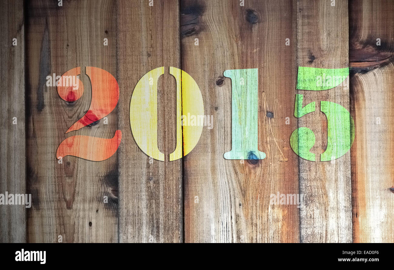 Year 2015 background design hi-res stock photography and images - Alamy