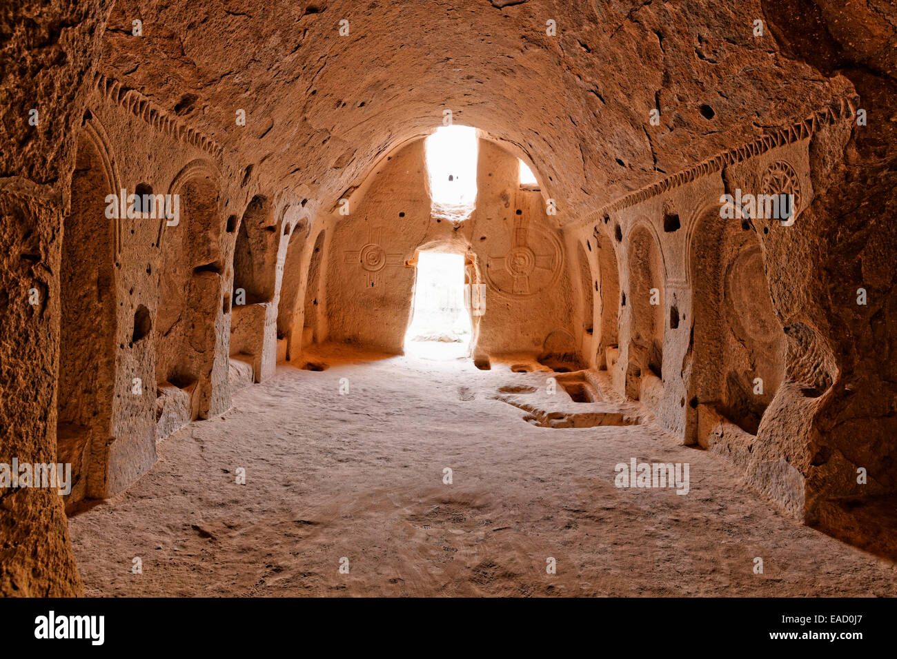 Holy Cross rock Church or Kutsal Haç Kilisesi, Zelve open-air museum ...