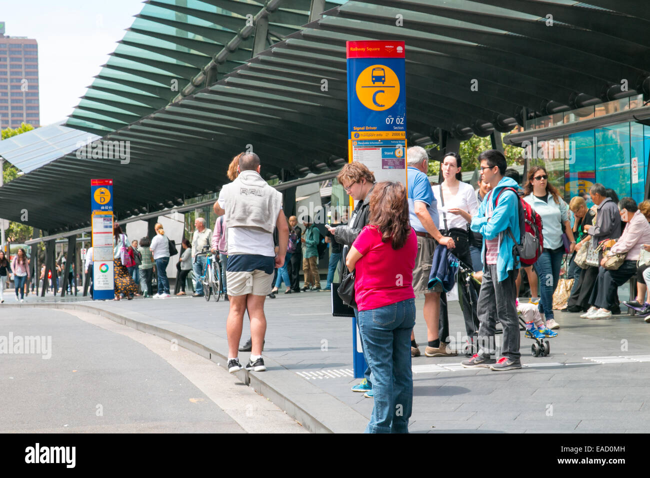 Passengers enter bus bus stop hi-res stock photography and images - Alamy